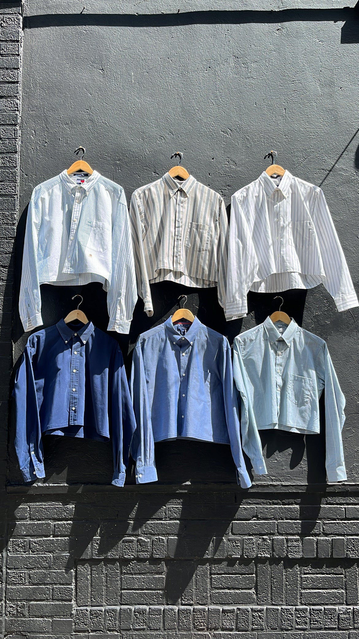 REWORK CROP OXFORD – grace land